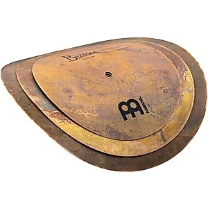 Meinl Cymbals Byzance Vintage 3-Piece Smack Stack Cymbal Pack 10", 12", 14" — Made in Turkey — B20 Bronze, 2-Year Warranty (B024VSM)