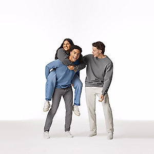 Comfort Colors Adult Crewneck Sweatshirt, Style G1566, Crimson, X-Large