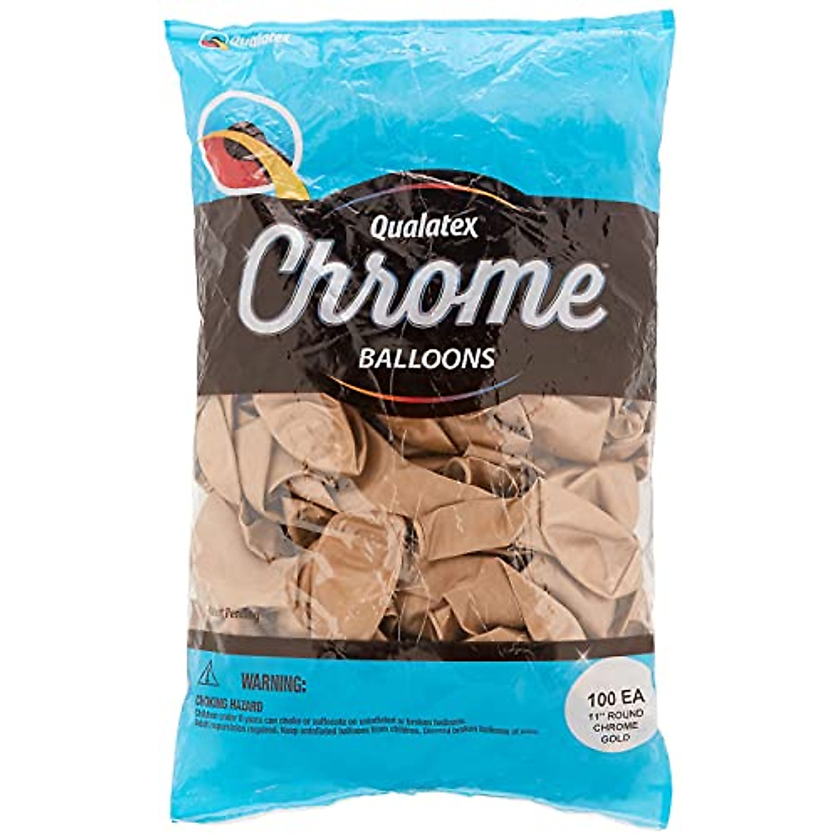 Qualatex 58271 CHROME-GOLD, 11"