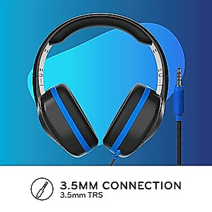 ThinkWrite Technologies REVO TW300, Premium Wired Over-Ear Headphones, Noise Reducing Headphones with 3.5mm Jack, Black