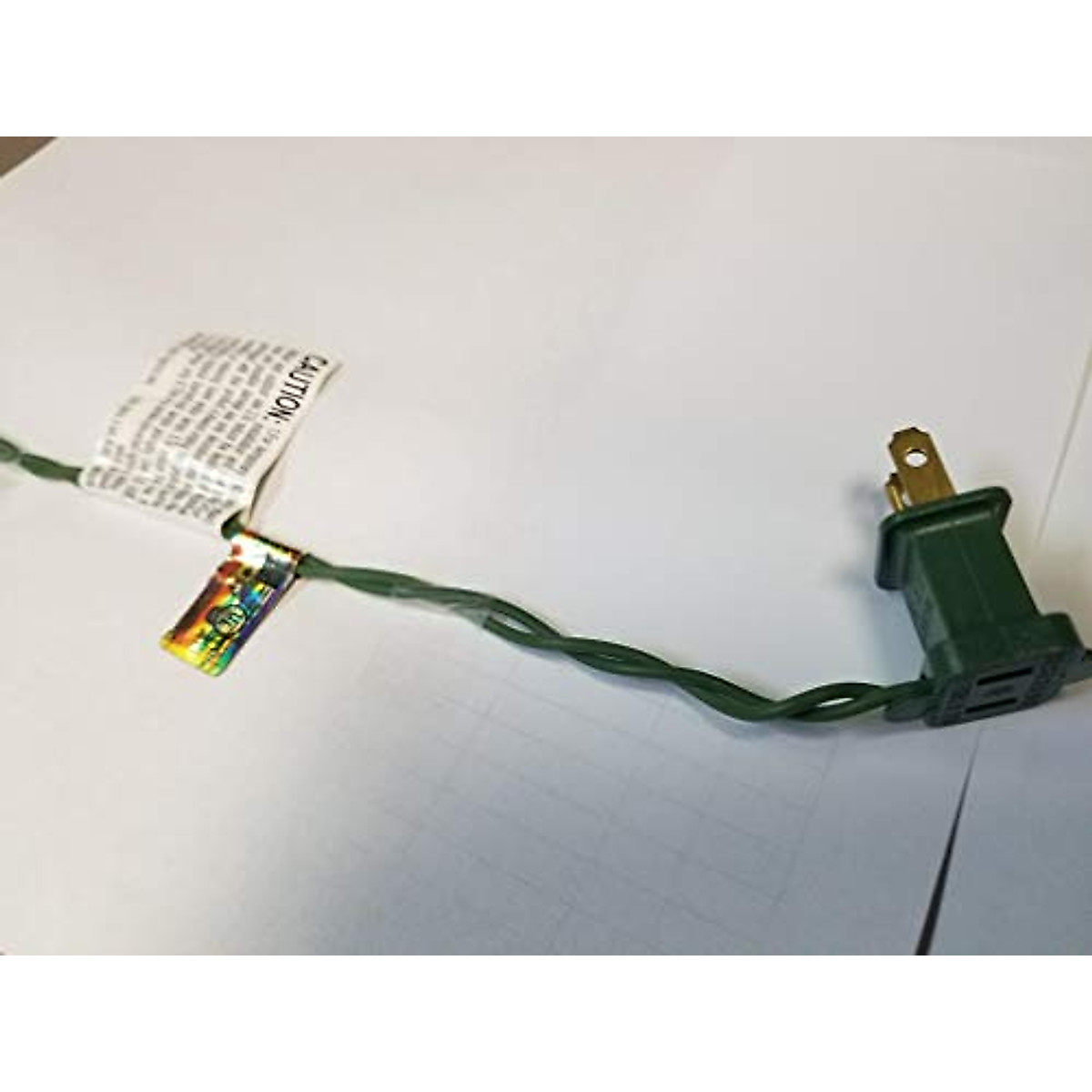 Puleo International 24" Pre-Lit Snowy Wreath with 50 Clear Incandescent Lights