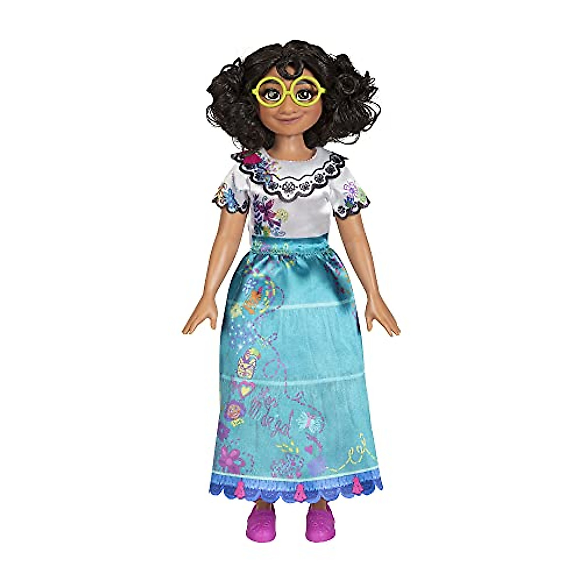 Disney Encanto Mirabel Fashion Doll with Dress, Shoes & Glasses