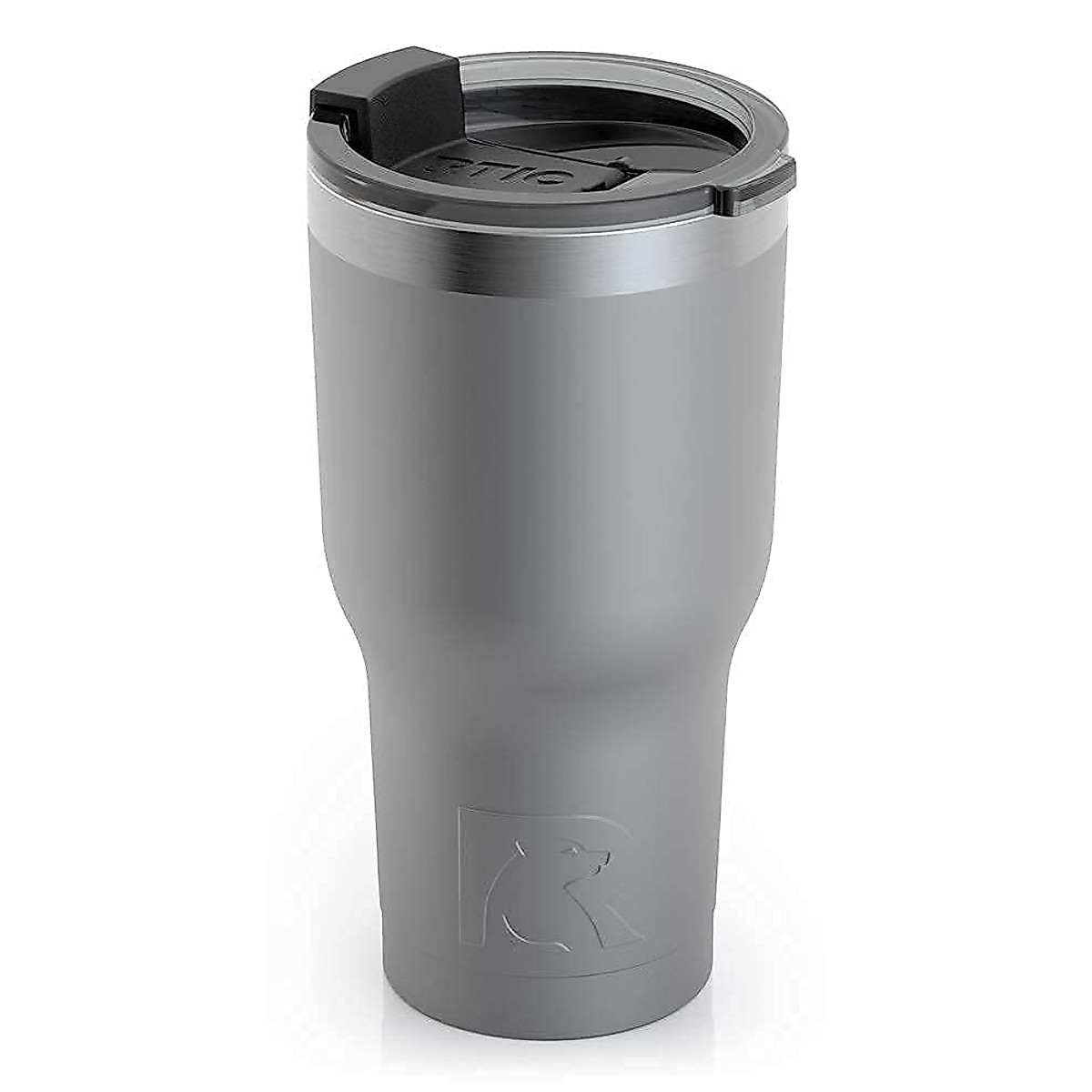 RTIC 20 oz Insulated Tumbler Stainless Steel Coffee Travel Mug with Lid, Spill Proof, Hot Beverage and Cold, Portable Thermal Cup for Car, Camping, Graphite