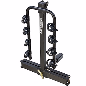Heininger 2110 Advantage Sports Rack glideAWAY2 Deluxe 4 Bike Rack Carrier