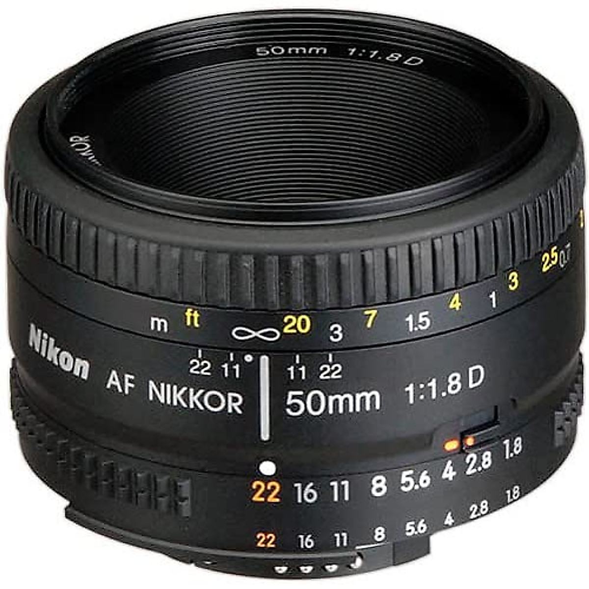 Nikon AF FX NIKKOR 50mm f/1.8D Lens for Nikon DSLR Cameras