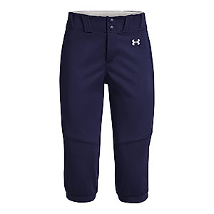 Under Armour Womens Utility Softball Pants 22, (410) Midnight Navy / / Baseball Gray, X-Large