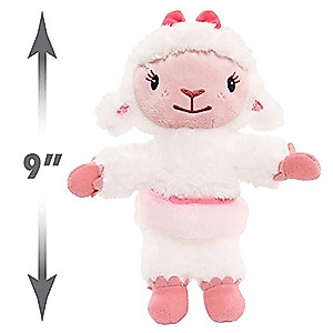 Disney Junior Doc McStuffins 8-inch Small Lambie Beanbag Plush Stuffed Animal, Soft Plushie