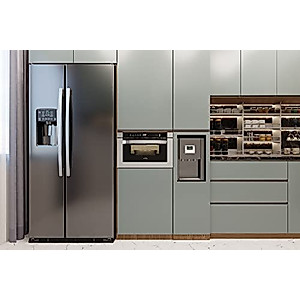 KoolMore KM-MD-1SS 24 Inch Stainless Steel Microwave Drawer with 1.2 cu. ft. Oven, 1000W Power with 10 Custom Cooking Levels, Memory, and Timer Functions, Wall-Mounted with Flat Bottom