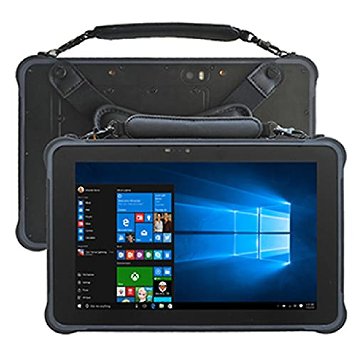 Sincoole Rugged Tablet, 10.1 inch Windows 10 Pro Support Hot Swap Rugged Windows Tablet PC with UHF