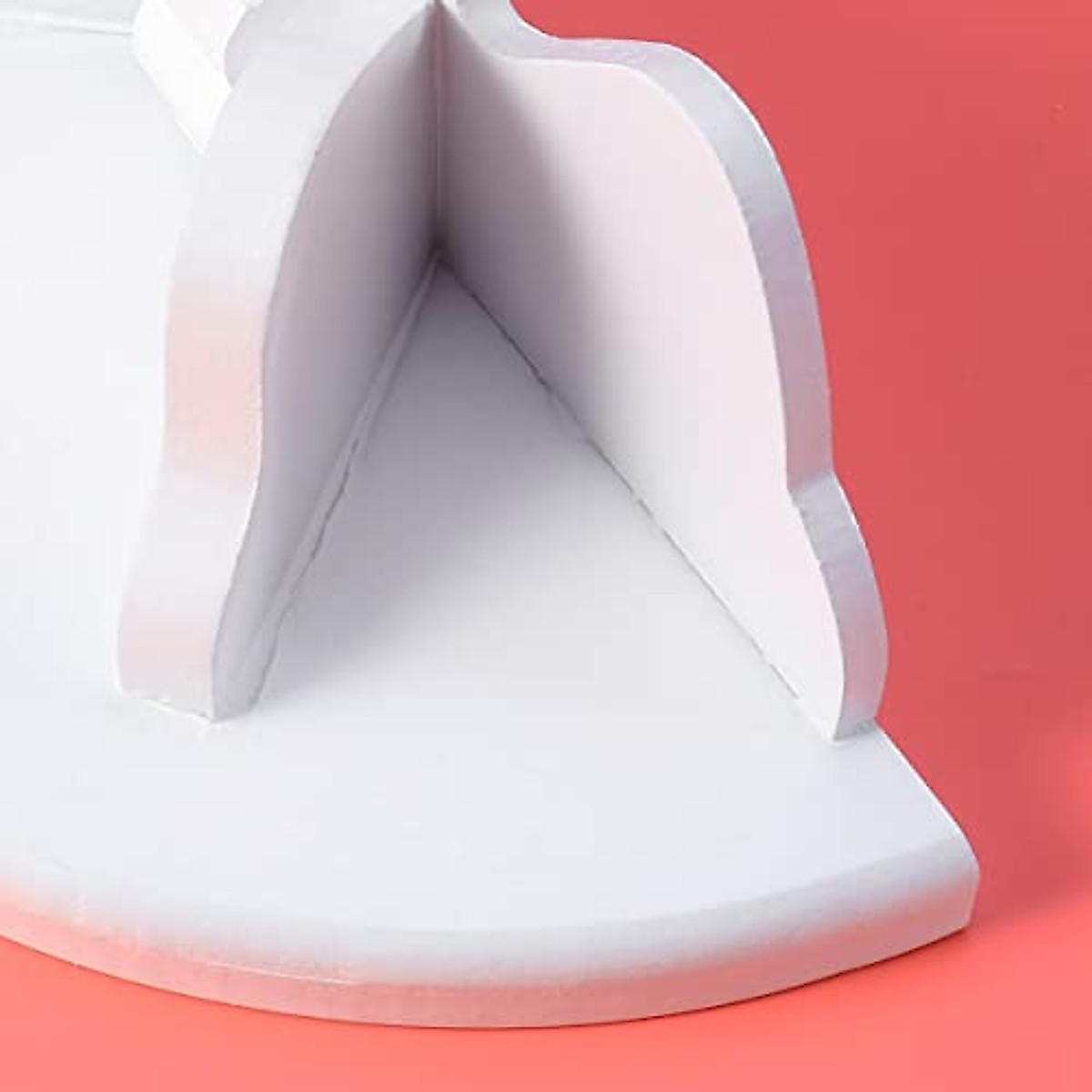 Zerodeko Wood Wall Shelves Bow Shaped: White Wooden Floating Shelf Rustic Wall Display Shelf Flower Pot Holder for Room Home Wall Decor