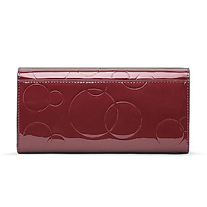 SXBCyan Coin Purse Card Holder Women's Wallet RFID Atmosphere Multi-functional Fashion Simple