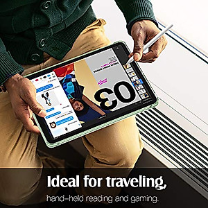 TiMOVO Case for New iPad Air 4 10.9" 2020, iPad Air 4th Generation Case, Support 2nd Gen Apple Pencil Charging, Trifold Stand Translucent Frosted Back Protective Case & Auto Wake/Sleep - Green