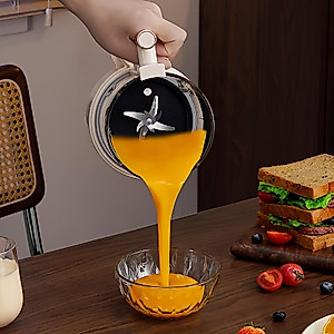 Europe and sopr portable baby complementary food wall-breaking machine heating mini soymilk machine bass multifunctional cooking machine home.