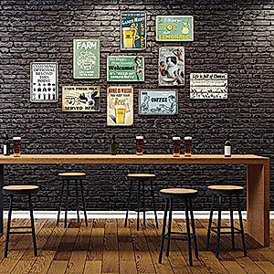 QISPIOD No Lifeguard on Duty Swim at Your Own Risk Metal Tin Sign for Outdoor & Indoor Display at Dock Lake Beach River Camp Pool Spa 8x12inch