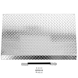 KUAFU Griddle Cover 36 Inch Compatible with Blackstone Griddle Lid Waterproof Silvery Aluminum Hard Cover with Stainless Steel Handle for Outdoor BBQ Hood Blackstone Griddle Accessories