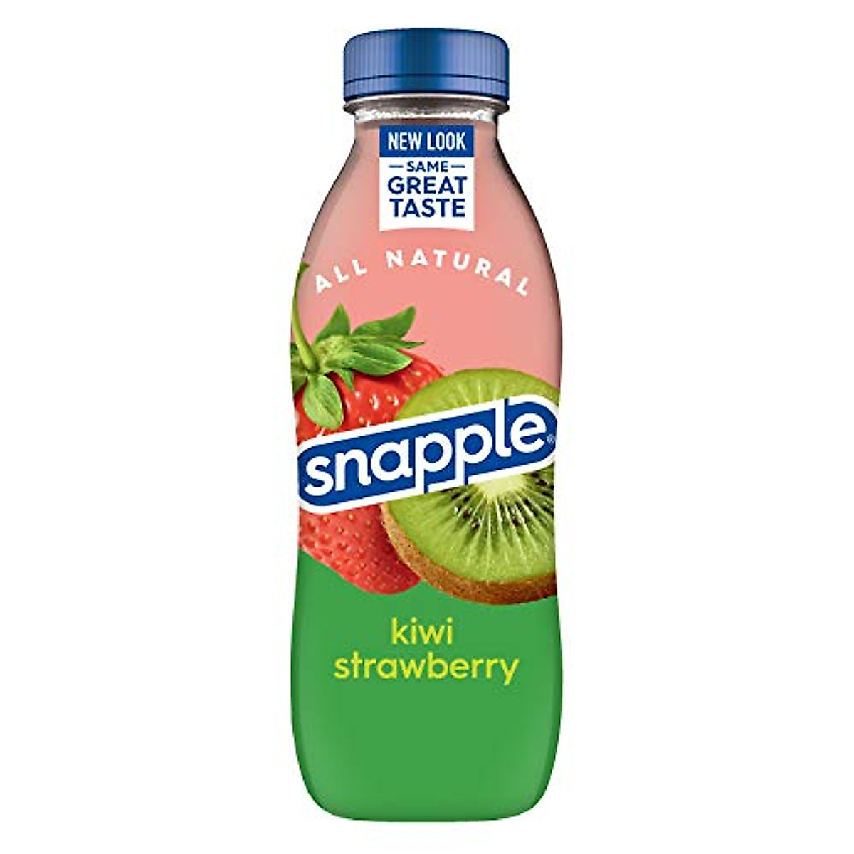 Snapple Kiwi Strawberry, 16 fl oz recycled plastic bottle, 6 pack