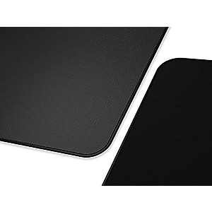 Glorious XXL Extended Gaming Mouse Mat/Pad - Stealth Edition - Large, Wide (XXL Extended) Black Cloth Mousepad, Stitched Edges | 18"x36" (G-XXL-Stealth)