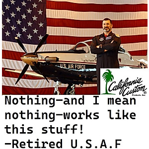 CALIFORNIA CUSTOM Products – Aluminum Deoxidizer 12oz, Cleans and Deoxidizes Metal Surfaces, Removes Rust, Body Shop Safe, Great for Aluminum, Brass, Copper, Chrome, Silver, Stainless & Gold.