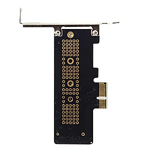 NFHK Low Profile PCI-E 3.0 x1 Lane to M.2 NGFF M-Key SSD Nvme AHCI PCI Express Adapter Card