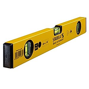 Stabila - 70-2-40 Double Plumb Spirit Level 3 Vial 40cm - STB70216