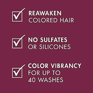 Nexxus Hair Color Assure Sulfate-Free Shampoo with ProteinFusion, For Color Treated Hair Color Shampoo 13.5 oz