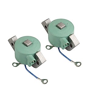 RANSOTO Ignition Coil Replace 582995 584477 580416 18-5181D Compatible with 1970-1990 OMC Johnson Evinrude Outboard 1.5HP-40HP 2pcs