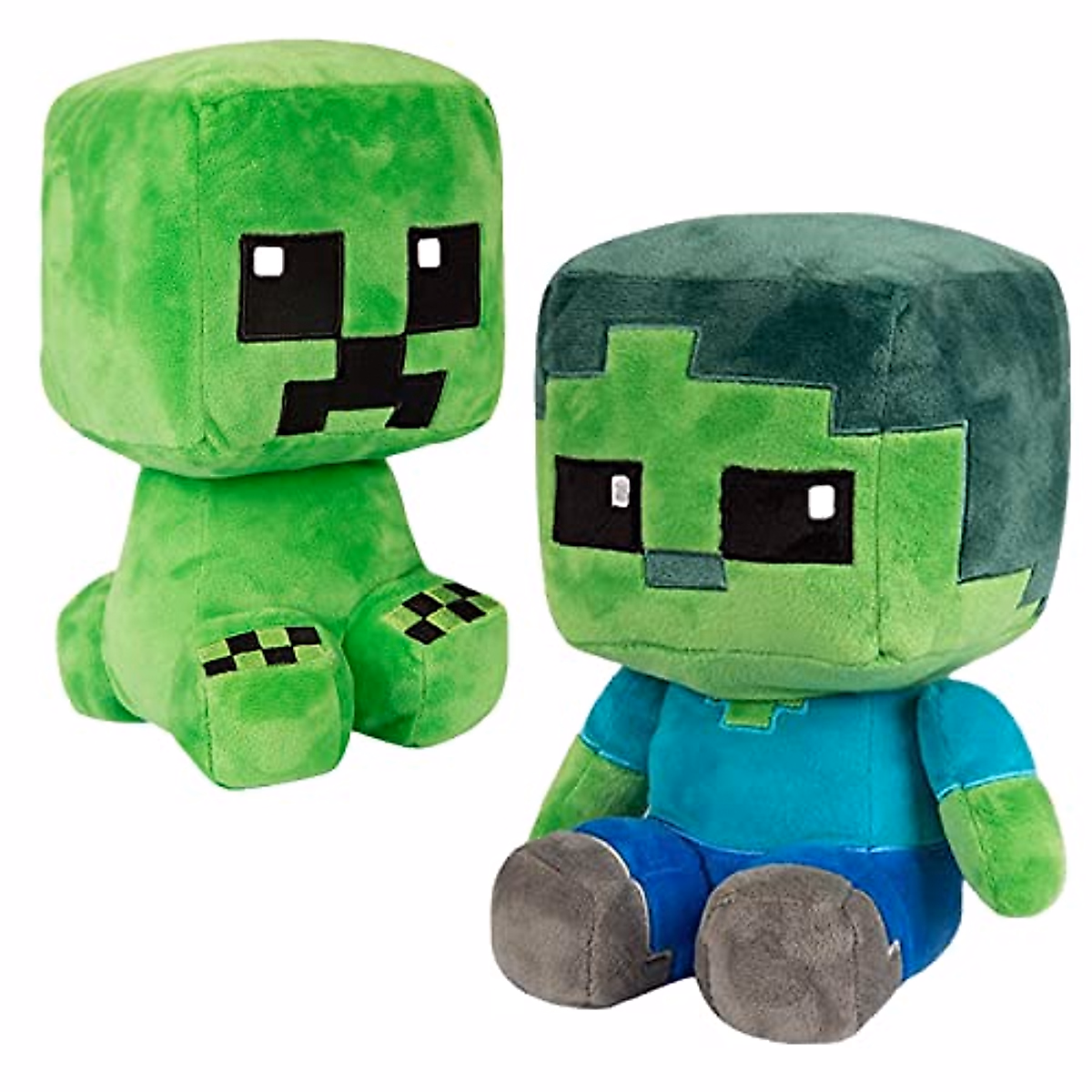 Zoarium Plush Animal Doll (2PCS), Soft Hug Pillow Zombie Toys, for Video Game Fans