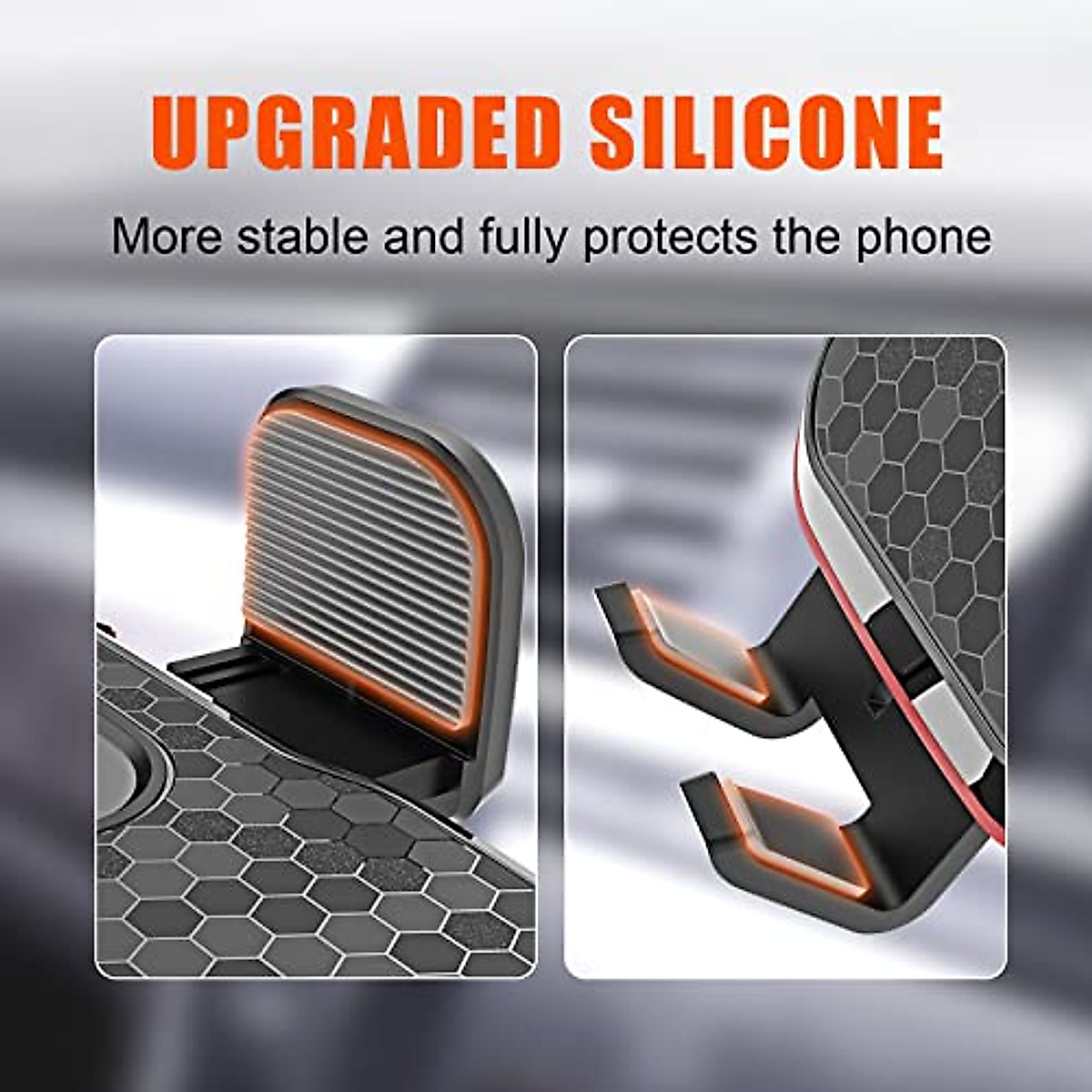 ZYlifemagic Universal Air Vent Phone Holder for Car [Upgraded Military-Grade Stability], Cell Phone Holder Car Compatible with All Smartphone Apple iPhone [Big Phones and Thick Case Friendly]