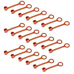 Rubber Blow Off Caps for Ansul R102 and Piranha Industrial Kitchen Suppression Vent A Hood Systems – Fire Suppression Nozzles – Grease Caps Kit (20 Caps)