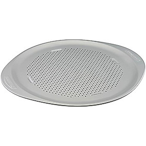 Farberware Insulated Nonstick Bakeware 15.5-Inch Round Pizza Pan, Light Gray