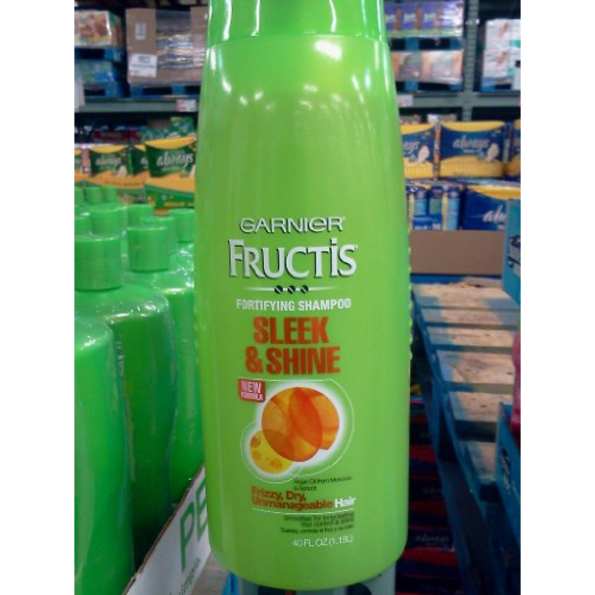 Garnier Fructis Sleek & Shine Shampoo - 40 Oz.