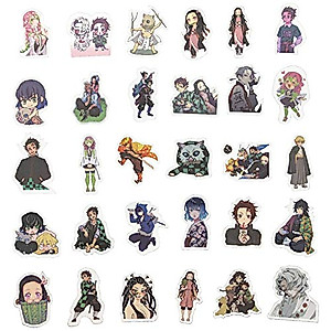 146 Pcs Demon Slayer Stickers Kimetsu no Yaiba Anime Sticker
