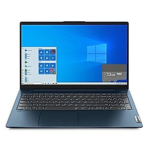 Portable Lenovo Ideapad 5 Business Laptop Intel Quad-Core i7-1165G7 15.6" FHD IPS Touchscreen Display 12GB DDR4 512GB PCIe SSD Backlit KB USB-C Finger Print Webcam Win 10 (Renewed)