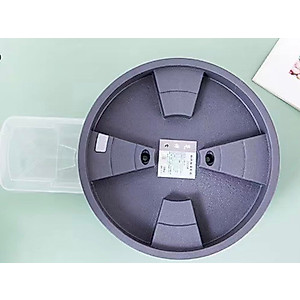 Two Pack HuaBoShi Plant Caddy Stand with Wheels Heavy Duty with Built-in Bottom Ventilation Design and Water Tray Bear Weight up to 160 LB (13” in Diameter)