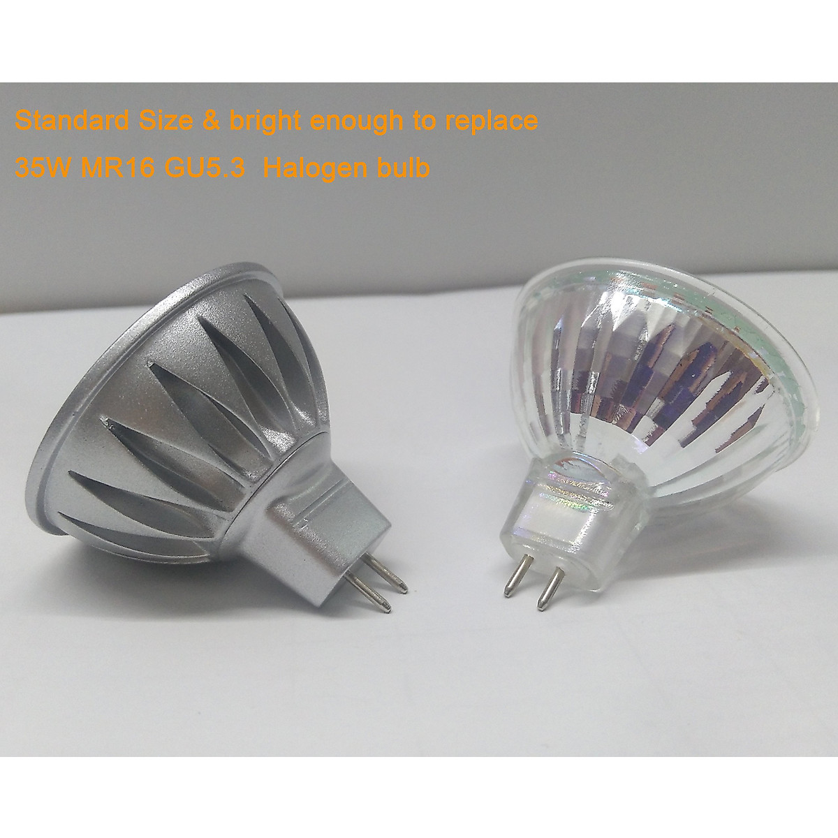 ALIDE MR16 Led Bulbs 5W Replace 20W 35W Halogen Equivalent,2700K Soft Warm White,12V Low Voltage MR16 GU5.3 Bulb Spotlights for Outdoor Landscape Flood Track Lighting,Not Dimmable,450lm,38 Deg,6 Pack