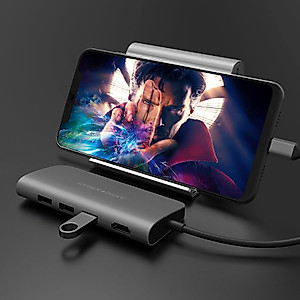 Hyperdrive Power 9-in-1 USB C HUB Space Grey