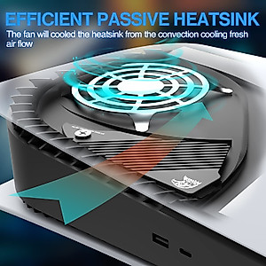 JEYI Eagle PS5 Heatsink, M.2 NVMe Heatink for PlayStation 5 with Silicone Thermal Pad - Eagle