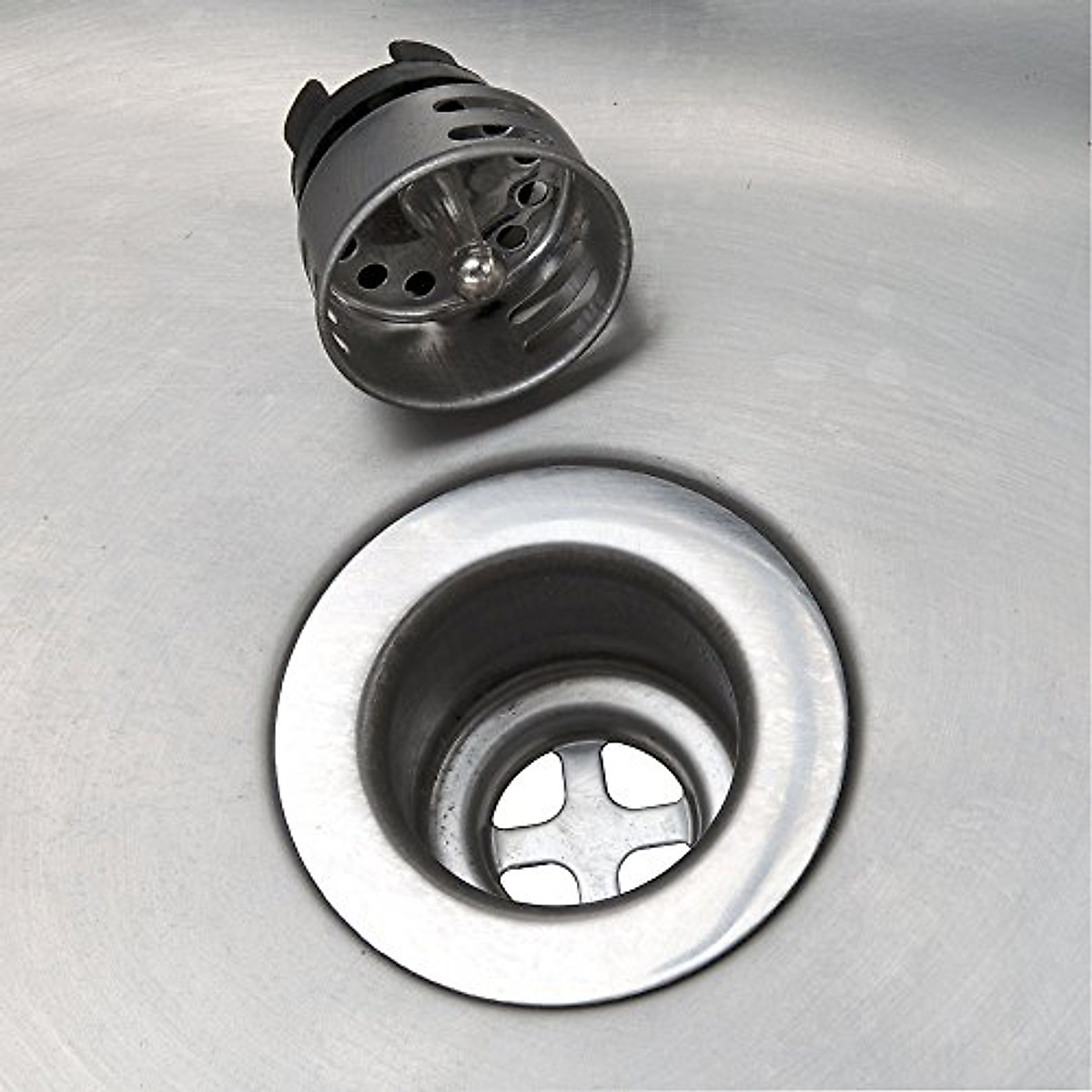 Wall Mounted Hand Sink with Gooseneck Faucet and Sidesplash, 17" x 15"Stainless Steel