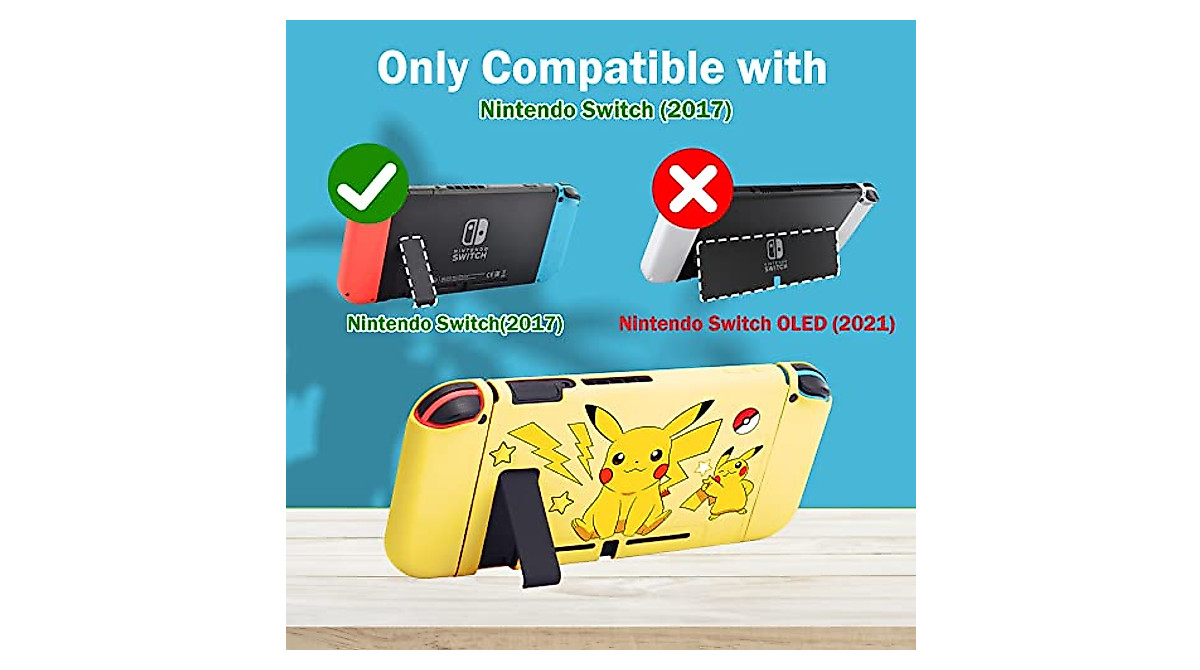 Xcitifun Designed for Nintendo Switch Case Switch Joy-Con TPU Cases for ...