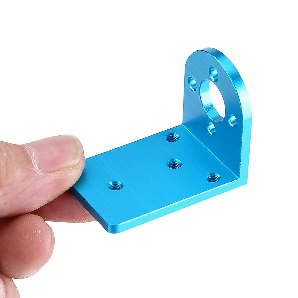 Dilwe RC Motor Base, Metal L Shape Motor Mounting Holder Seat Base for 370 380 390 2030 2040 2435 Motors