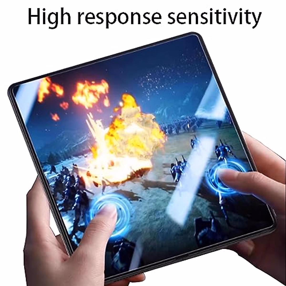 BYIUIHS [2 Sets 8PCS] Matte Screen Protector for Z Fold 5 ,Soft TPU Film Ultra-Thin Anti-Glare Screen Protectors for Samsung Galaxy Z Fold 5 2023 ,2 PCS Outside+2 PCS Inside Screen+2 PCS Back Cover+2 PCS Side film