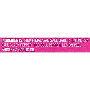McCormick Himalayan Pink Salt with Black Pepper and Garlic All Purpose Seasoning, 18.5 oz