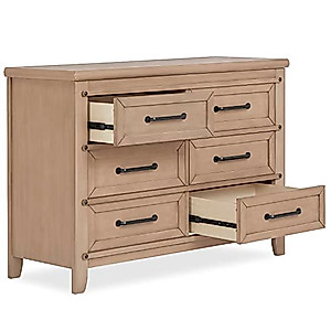 Sweetpea Baby Bayfield Double Dresser, Sand Dunes