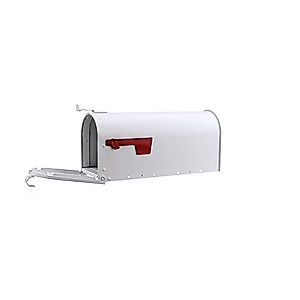 Gibraltar Mailboxes ADM11W01 Admiral Mailbox, Medium, Textured White