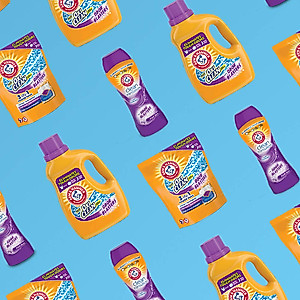 Arm & Hammer Plus Oxiclean Odor Blasters Fresh Burst, Liquid Laundry Detergent, 224 Fl Oz - Pack of 2