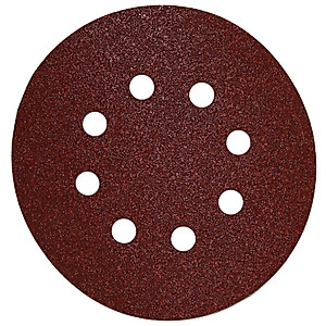 5" 8 Hole 60, 120, 240 Grit Sand Disc Paper Random Orbit Hook and Loop Sander Sandpaper Sheet for Dewalt, Bosch Makita (30 pack of 5-inch 8 hole 240 grits)