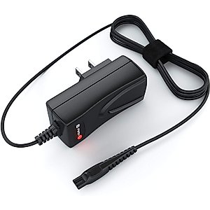 15V Philips-Norelco Shaver-Charger 2100 3000 3100 3500 4100 4200 4500 5100 5500 5700 6100 7100 7200 7300 8900 9300 9700 Multigroom Bodygroom Beard Trimmer Power Extra Long Cord