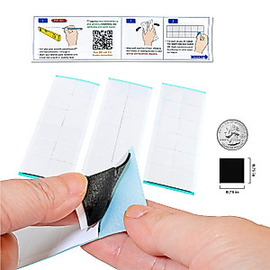 New Path Designs Double-Sided Acoustic Foam Panel Mounting Squares, 48-Pack, Studio-Grade Adhesive Tape, Heavy Duty Bond to Acoustic Panels/Soundproof Foam, No Wall Residue (for 12 Standard Panels)