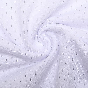 TUEIKGU #! Taz Space Movie Basketball Jersey for Men 90s Hip hop Clothing for Party (White, XX-Large)