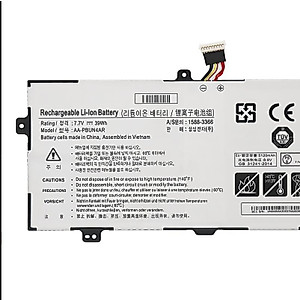 TsuLin AA-PBUN4AR 39Wh Laptop Battery Compatible with Samsung Notebook 9 Spin 900X5L 940X3L NP900X5L NP940X3L NT900X5P NT900X5H NT900X5W NT900X5L NT901X5L NT900X5M Series